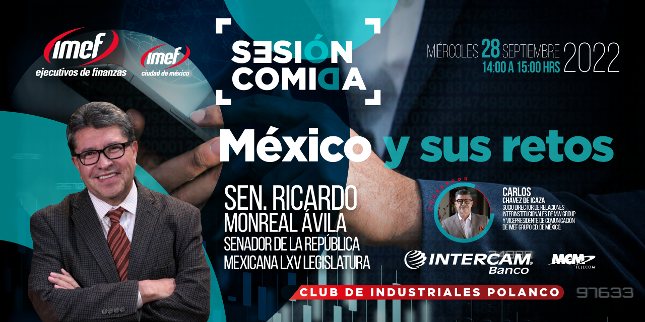 Sesión Comida Septiembre "México y sus retos" - IMEF